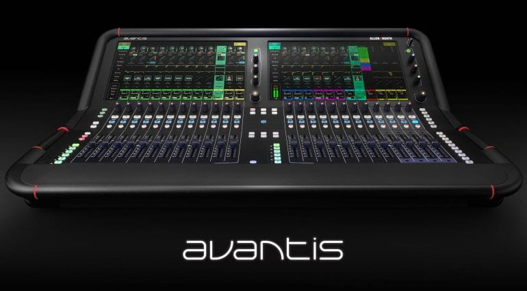 CONSOLA DIGITAL ALLEN & HEATH AVANTIS |DE 64 CANALES 42 BUSES Y 24 ...