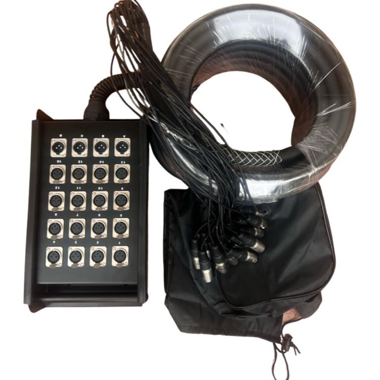 MULTIPAR 16 CANALES 4 RETORNOS DE 15 MTS ADAM HALL - cristianveas.cl